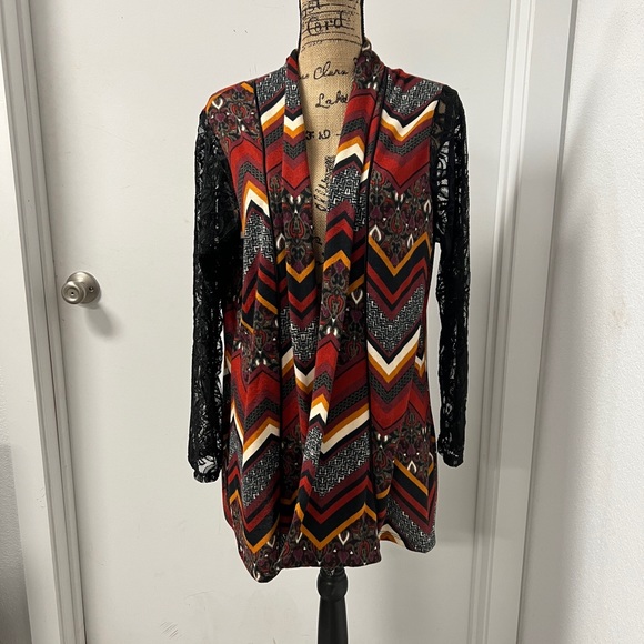 Curvy Lily | Sweaters | Curvy Lily 2x Southwestern Print Shrug | Poshmark